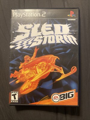 Sled Storm (PlayStation 2 PS2) Complete w/ Manual CIB Snowmobile Racing ...
