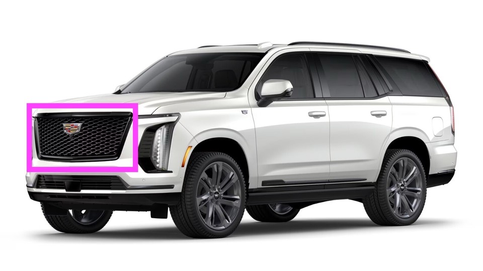 2025 CADILLAC ESCALADE SPORT PLATINUM GRILLE WITH LED ILLUMINATED ...