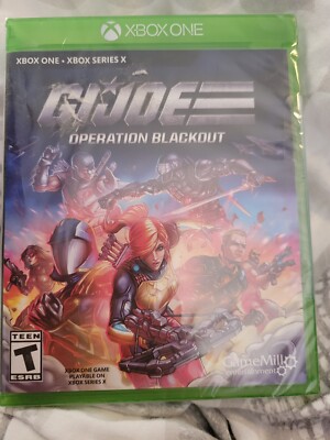 BRAND NEW GI Joe Operation Blackout Microsoft Xbox One Xbox Series X ...