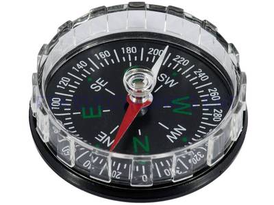 Small Plastic Compass for Aiming Satellite Dish w/ Finder Camping Map ...