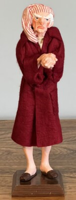 Vintage 1952 Simpich Character Christmas Carol Ebenezer Scrooge 12" | eBay
