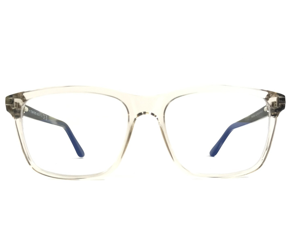 Tom Ford Eyeglasses Frames TF5479-B 020 Gray Transparent Clear Square ...