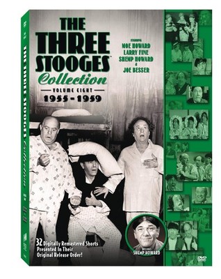 Three Stooges Collection: 1955-1959 (DVD) Moe Howard Shemp Howard Larry ...