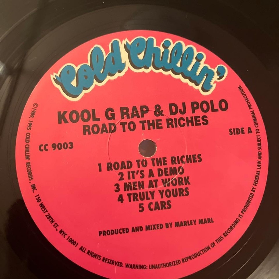 Kool G Rap & DJ Polo Vinyl Album Cold Chillin' Shrink Wrap Used | eBay
