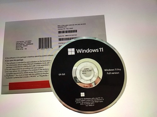Windows 11 Pro 64-bit DVD Brand New Sealed | eBay
