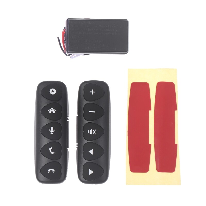 Car Steering Wheel Remote Control Player Multi-Function Wireless ...