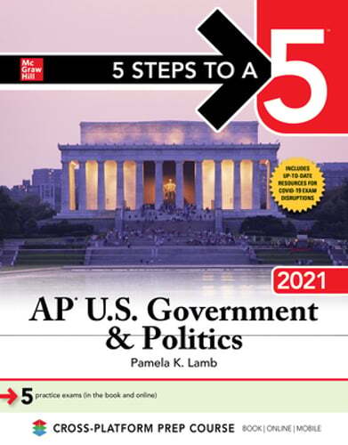 5 Steps to a 5: AP U.S. Government & Politics 2021 by Pamela Lamb: Used ...