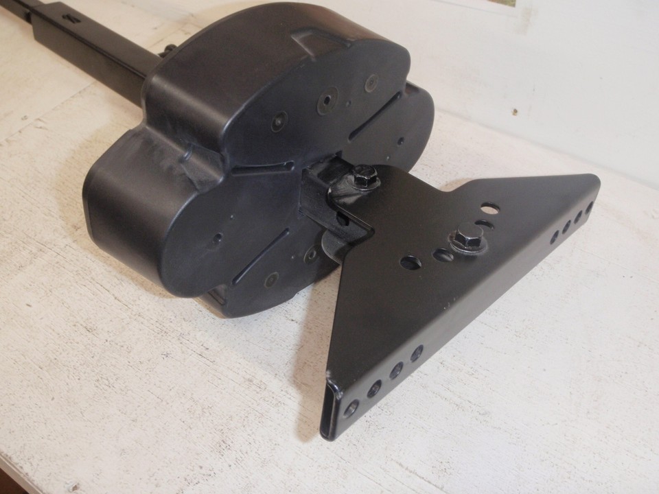 UTV Vertical Gun Rack Floor Mount Adjustable Tilt Rifle Shotgun Holder ...