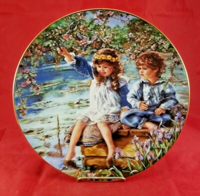 1991 Reco Collector Plate Patience by Sandra Kurk #2646 T | eBay