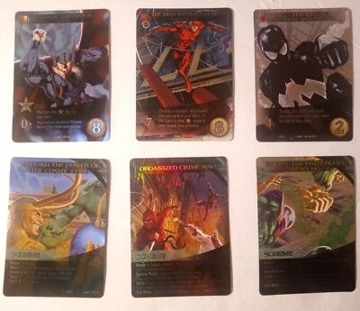 All Marvel Legendary Play Kit Foil Promo Cards (Heroes and Scheme ...