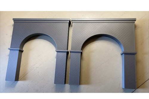 O Scale Tunnel Portal Entrance Model Railroad Train Display Set Of 2 | eBay