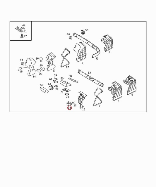 Mercedes-Benz A1408260082 for sale online | eBay