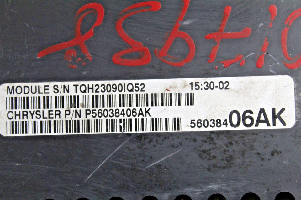 P56038406AK Grand Cherokee 2000-01 Body Control Unit BCM Module OEM 2K5 ...