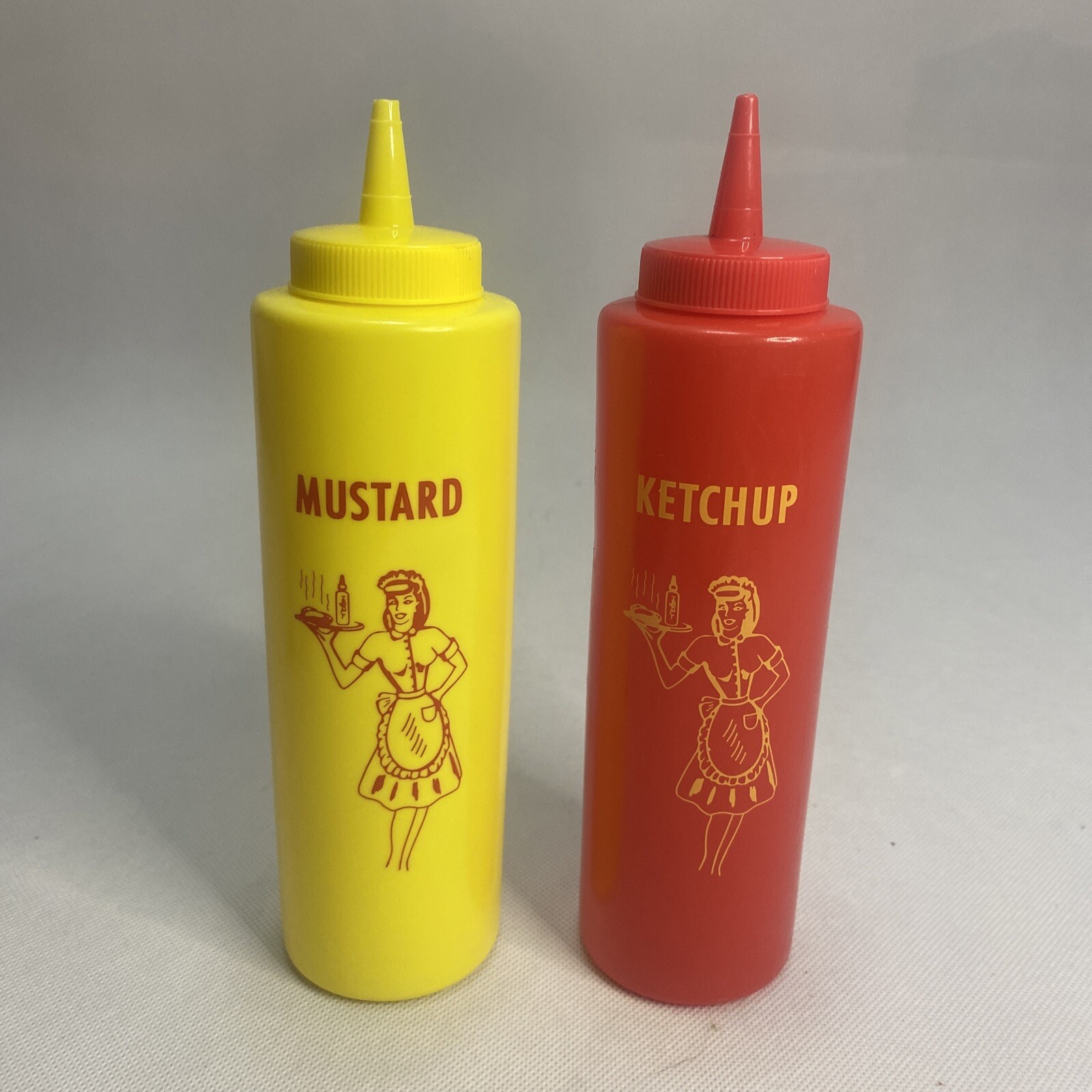 Ketchup And Mustard Bottle