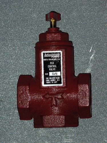 Lot of 2 (Two) 3/4" ARMSTRONG PUMPS FLO CONTROL VALVES | eBay