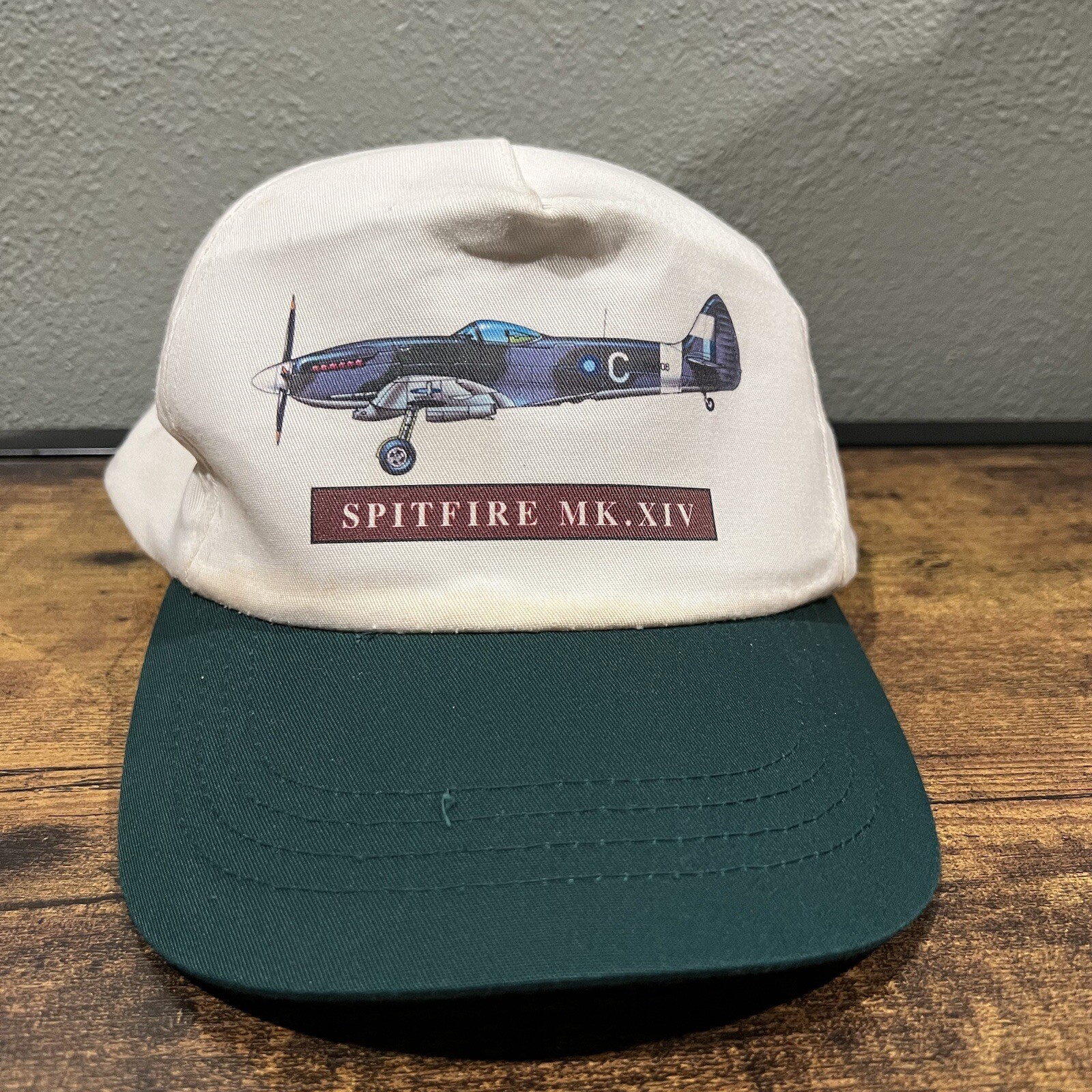 Vintage Spitfire MK.XIV Hat Battle WWII Aviation Cap … - Gem