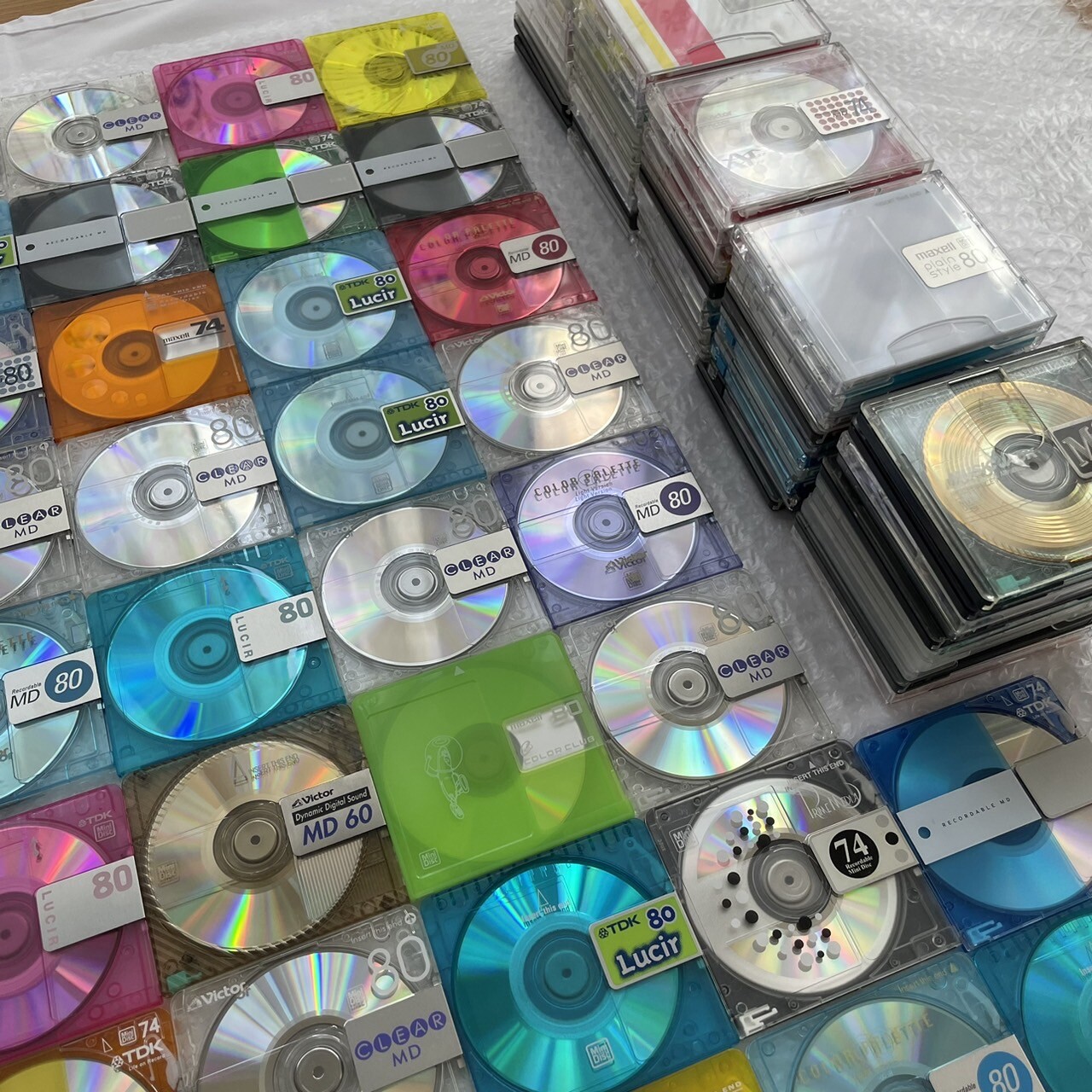 Used MD MINI Disk 50 / 100 DISC lot of Mds Disk Random | eBay