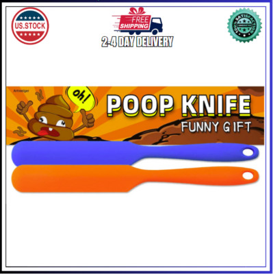Artreeiger 2 Pack Poop Knife, Silicone Poop Cutter Knife Prank ...
