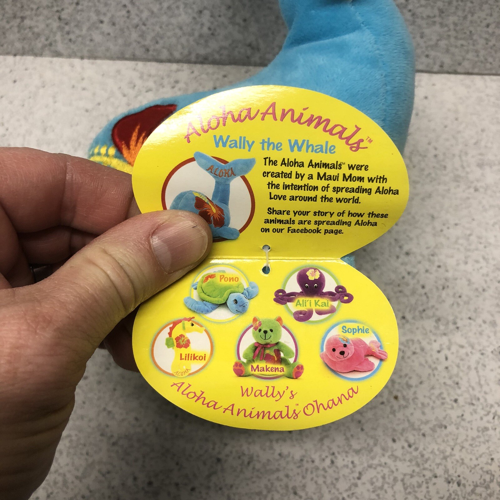 Aloha Animals Wally the Whale Plush Doll Hawaii | eBay