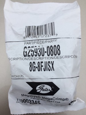 Gates Hose End Fitting G25930-0808 | eBay