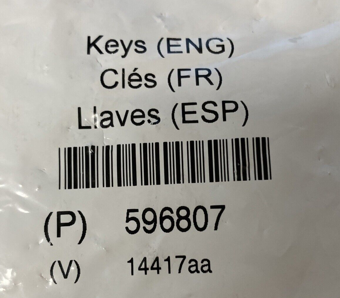 BRAND NEW MOLDED BLANK DOUBLE BITTED LONG KENWORTH KEY w/ KENWORTH LOGO ...