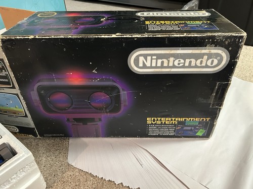 Original Nintendo (NES) Console Set ROB the robot, 2 controllers, Games ...