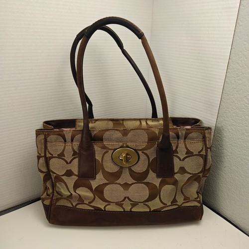 Coach Signature C Tote Style Purse *read | eBay