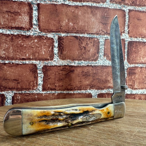 CASE XX 1ST RUN XX STAG TRAPPERLOCK KNIFE 2008 PRE PRODUCTION MODEL ...