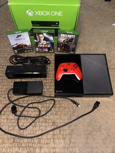 Xbox One 3 Games Xbox Camera with Power Cable and Original Box With ...