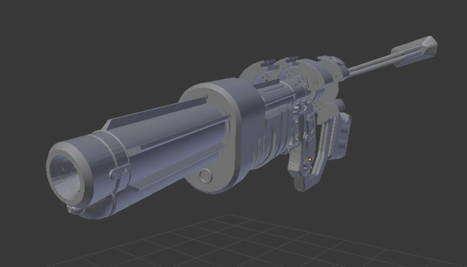 Gantz X-rifle 3D Printed Cosplay Prop | eBay