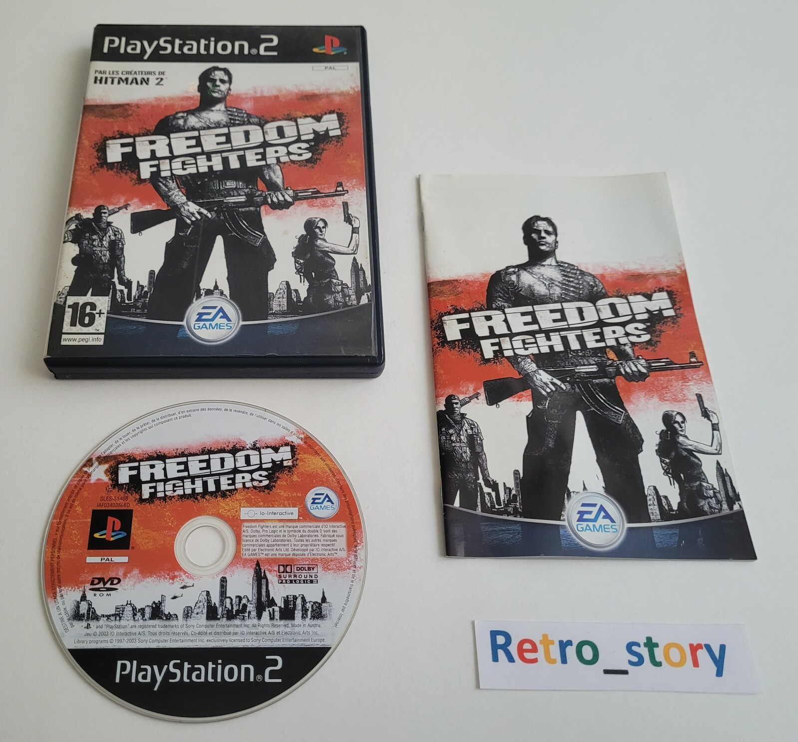 Freedom Fighters PlayStation 2 PAL - Prix - Photo - Présentation