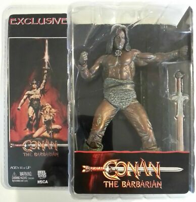 NECA Conan the Barbarian Conan Exclusive Action Figure [Bronze Finish ...