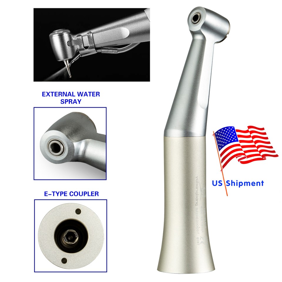 Dental FX205 Low Speed Push Straight Contra Angle Handpiece FX65 2/4H ...