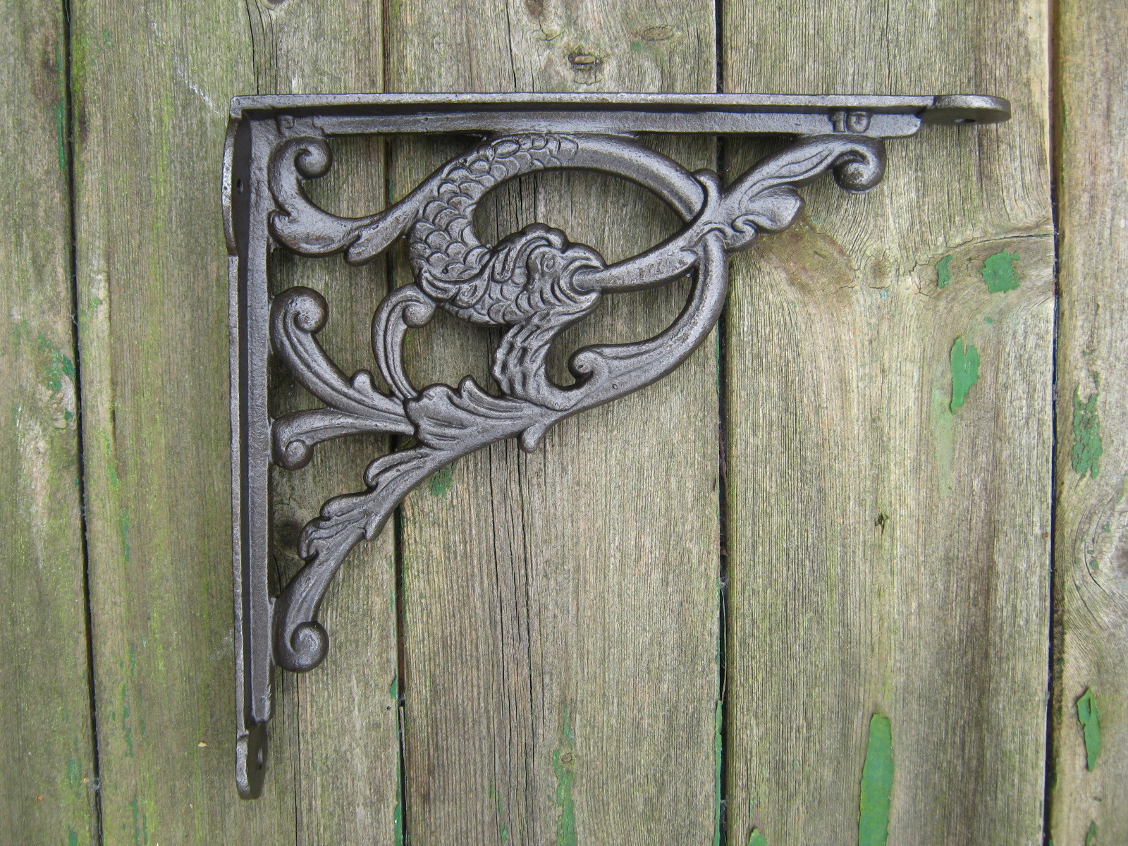 Toilet Cistern Cast Iron Brackets 'The Water Serpent' -Pair Victorian ...