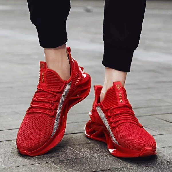 Red Shoes Men Fashion