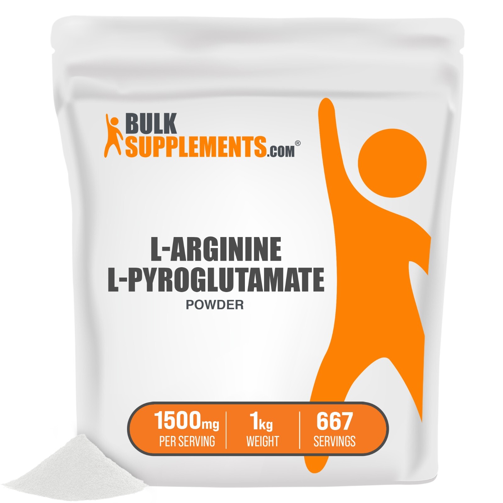 BulkSupplements L-Arginine L-Pyroglutamate - Muscle-building Amino Acid ...