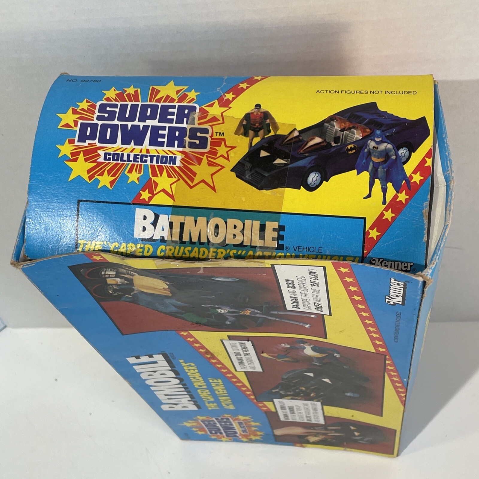 Vintage Kenner Batmobile Batman DC Super Powers Collection Vehicle 1984 ...