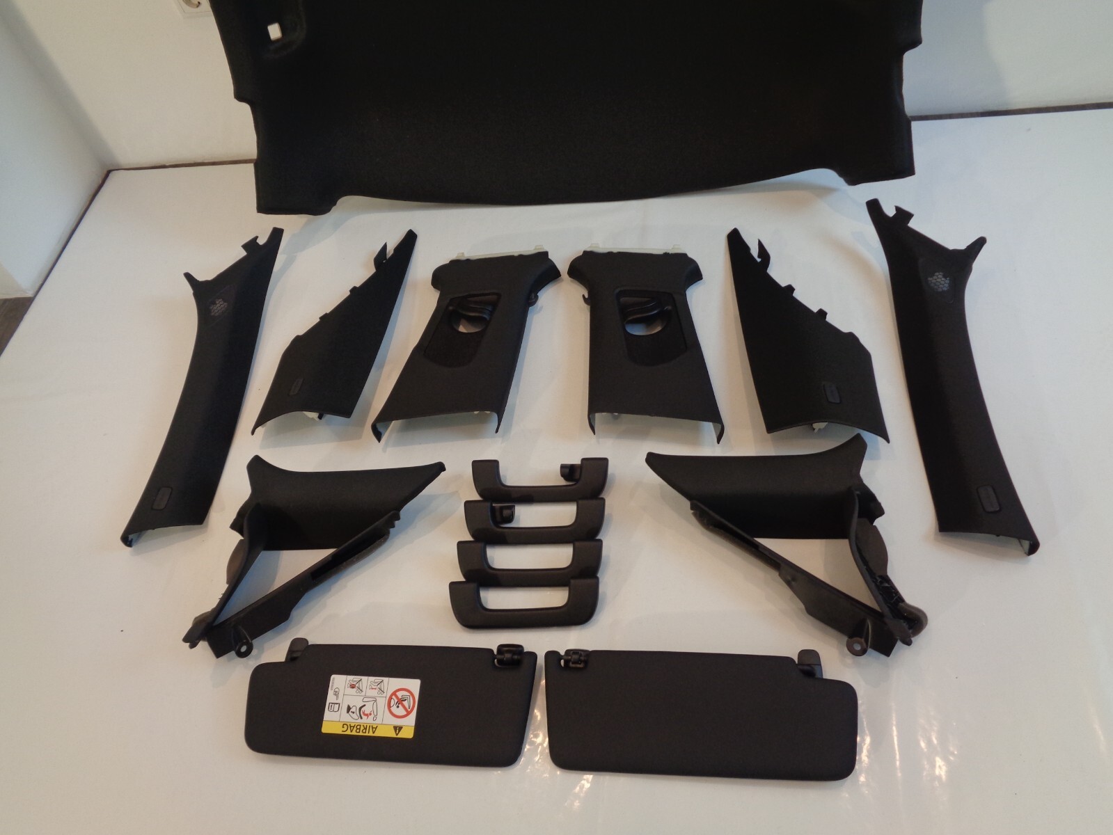 Audi RS3 A3 S3 8V Limousine Dachhimmel Verkleidungen Schwarz soul ...