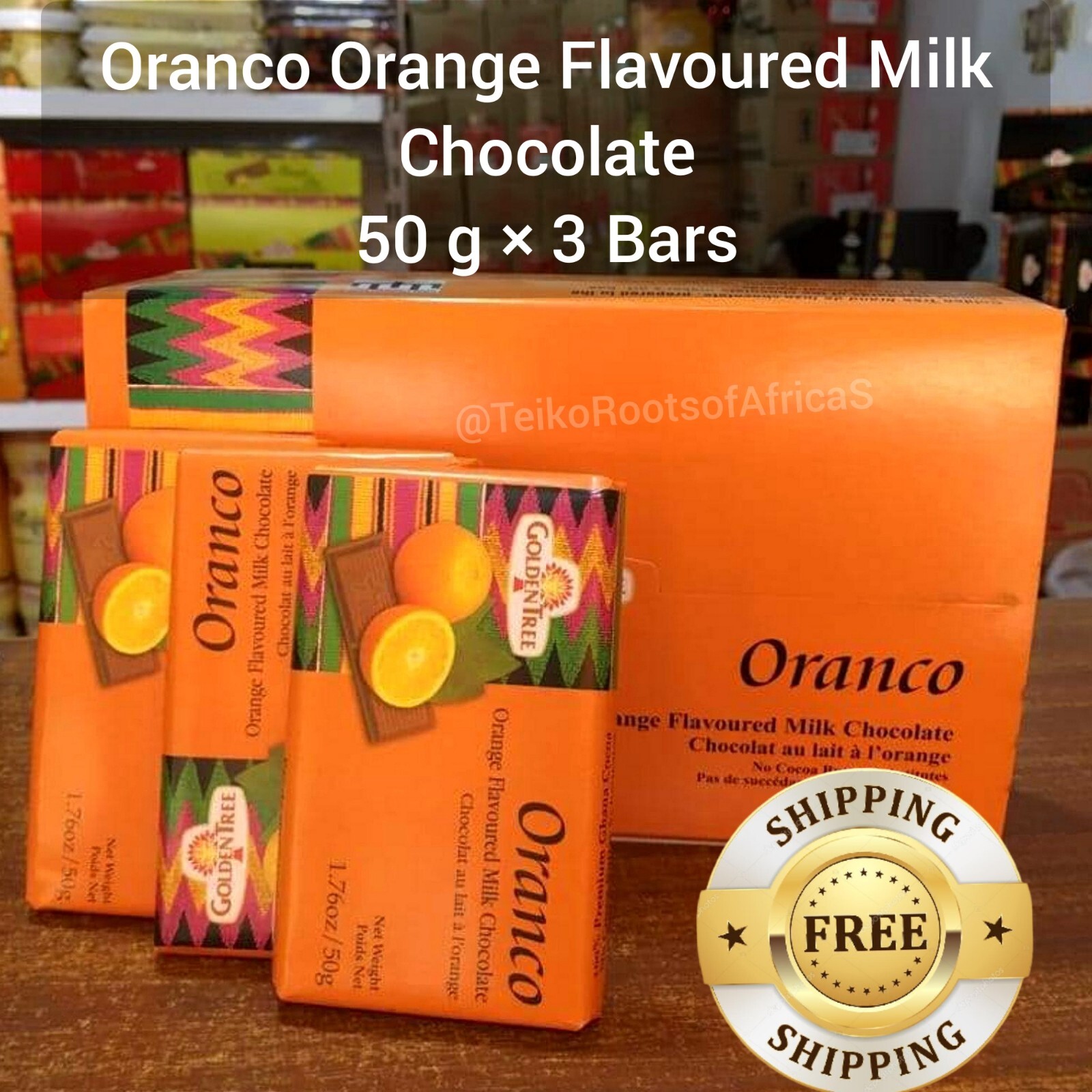 ×3 Bars Kingsbite Milk Chocolate, GoldenTree Ghana Dark Bars 40% to 90% ...