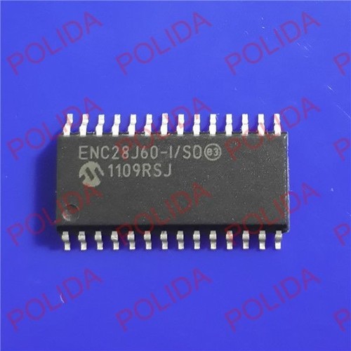 10PCS ETHERNET CTRLR IC MICROCHIP SOP-28 ENC28J60-I/SO ENC28J60T-I/SO ...