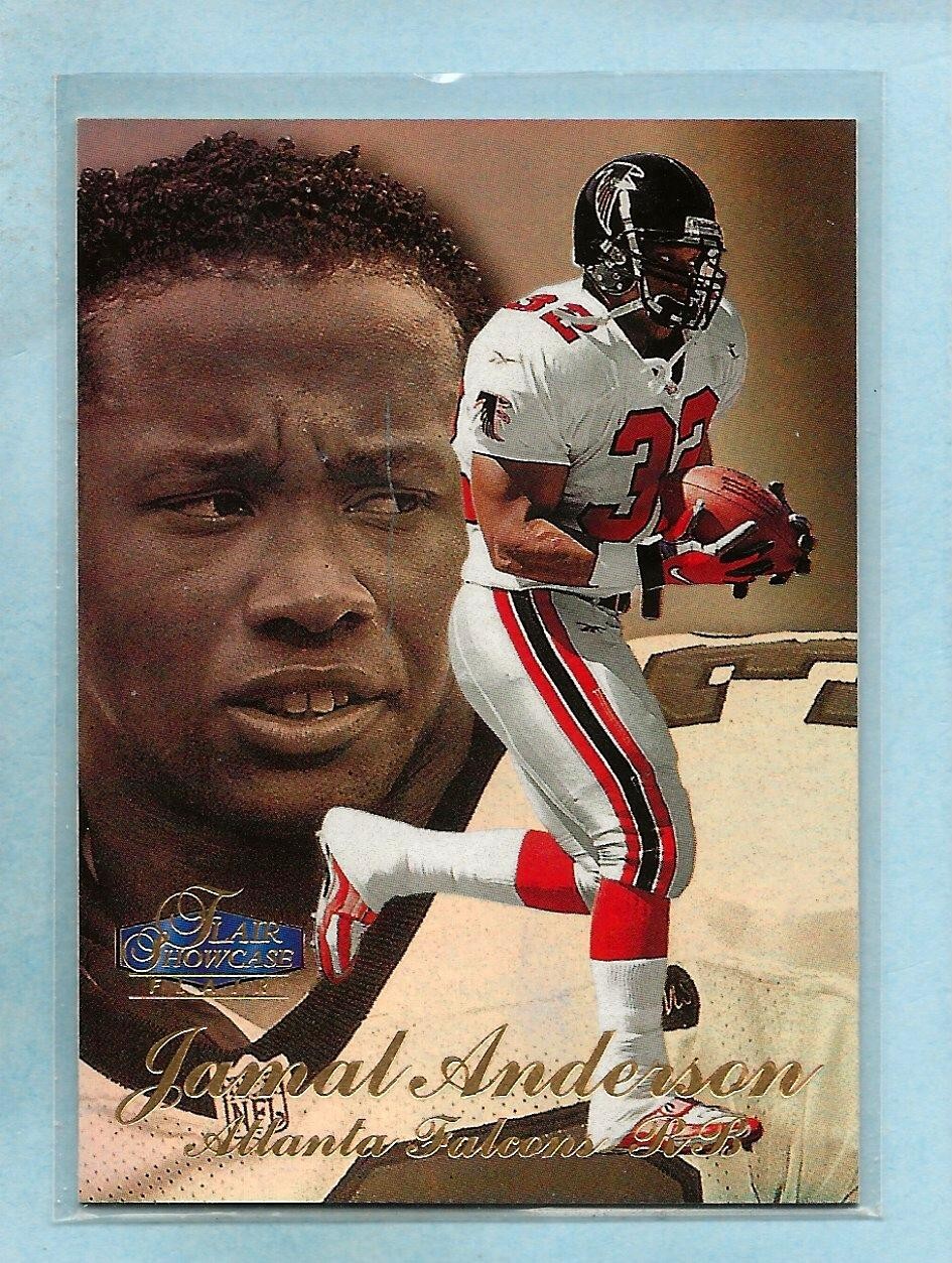 JAMAL ANDERSON - 1998 Flair Showcase "Row 3" - #55 - Falcons- Comb ...