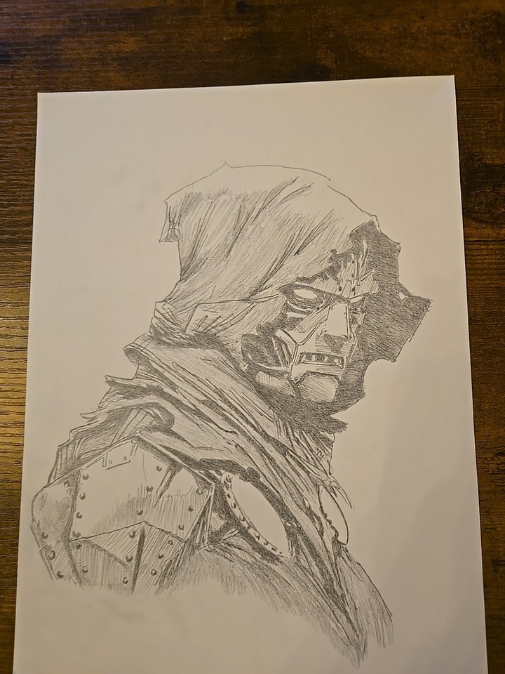 Pencil Art Of Dr. Doom | eBay