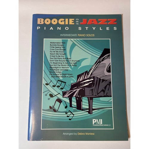 Boogie and Jazz Piano Styles Intermediate Piano Solos Arr by Debra ...