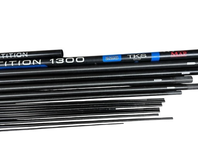 MAP TKS 225 Competition 13M pole 5 top kits match/carp in great ...