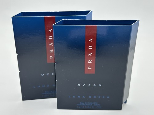 2 x Prada OCEAN LUNA ROSSA EDT Men’s Cologne 0.04 oz / 1.2ml Samples | eBay