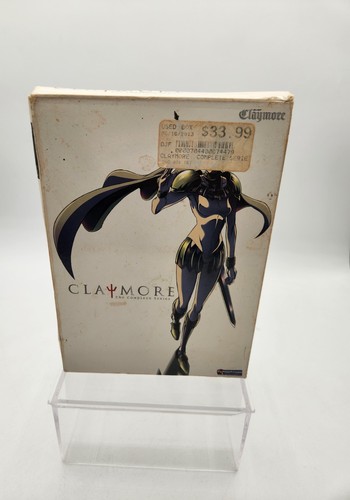 Claymore: Complete Series Box Set (DVD, 2009, 6-Disc Set) for sale ...