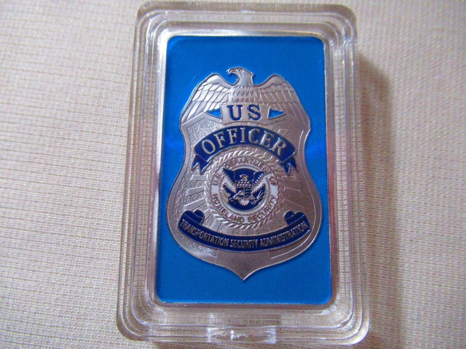 TRANSPORTATION SECURITY ADMINISTRATION (TSA) "Officer" challenge coin ...