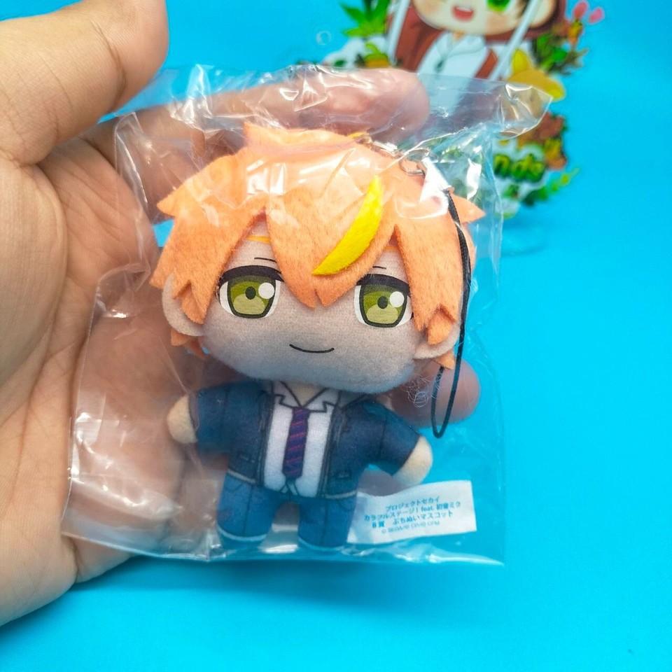 SEGA Project Sekai Shinonome Akito Lucky Kuji Mascot Plush 3" Doll Toy ...