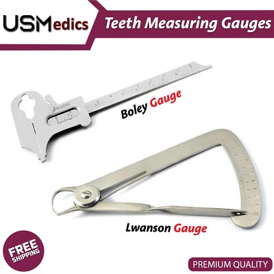 Lwason Gauge Crown Measuring Dental Boley Gauge Diamond Lab Vernier ...