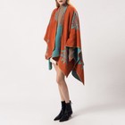 Lady Open Front Cardigan Shawl Cloak Cape Poncho Kimono Blanket Wrap ...